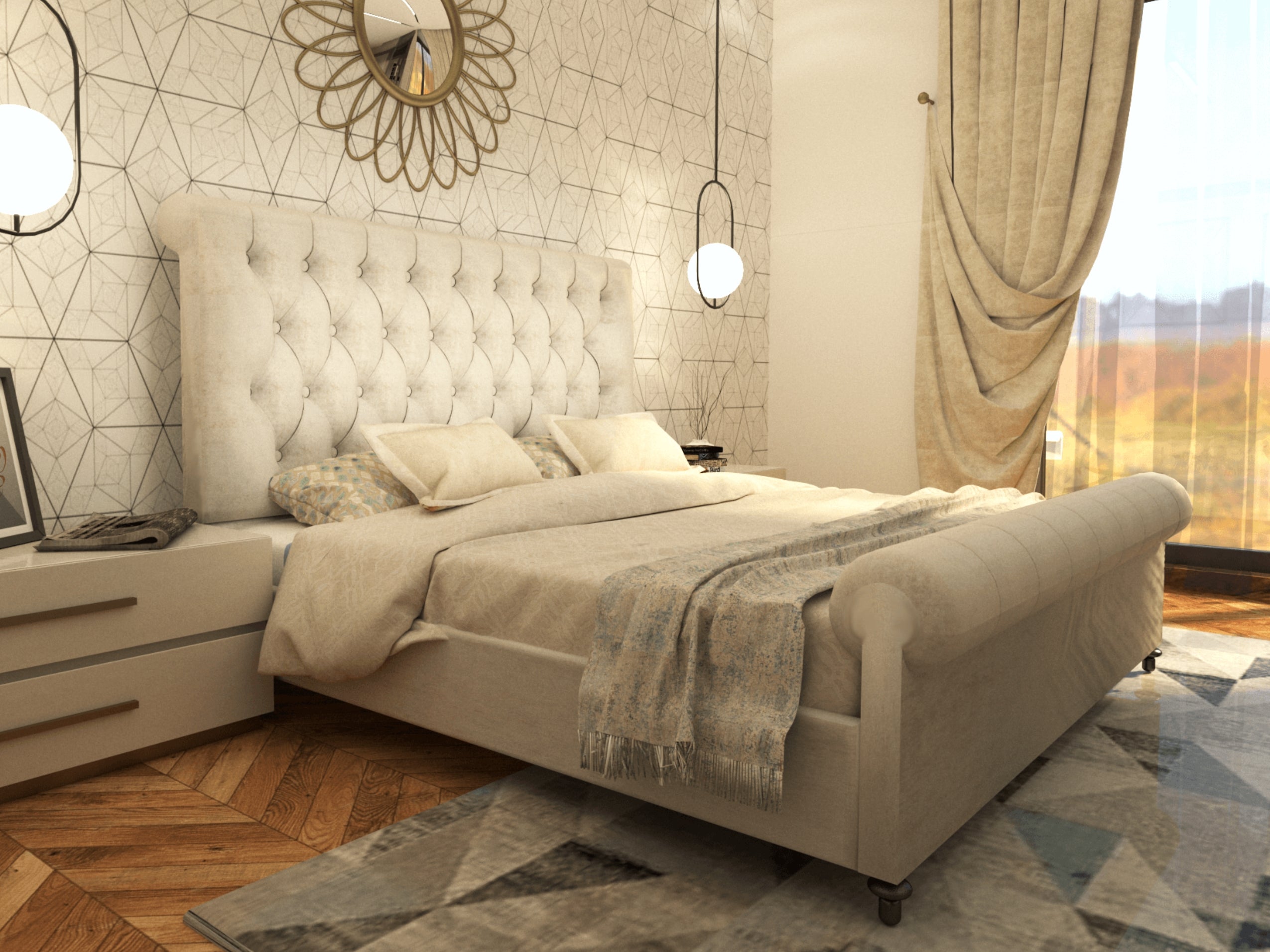 Astilbe Bed – Serene Dream Beds